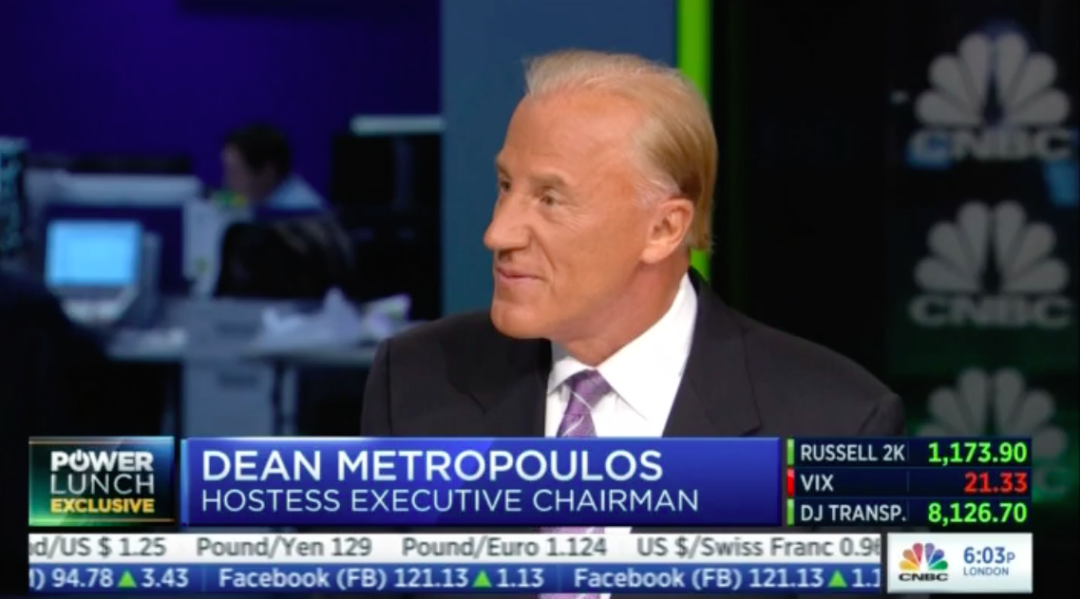 Hostess Turn Around King, Dean Metropoulos featured on CNBC's PowerLunch