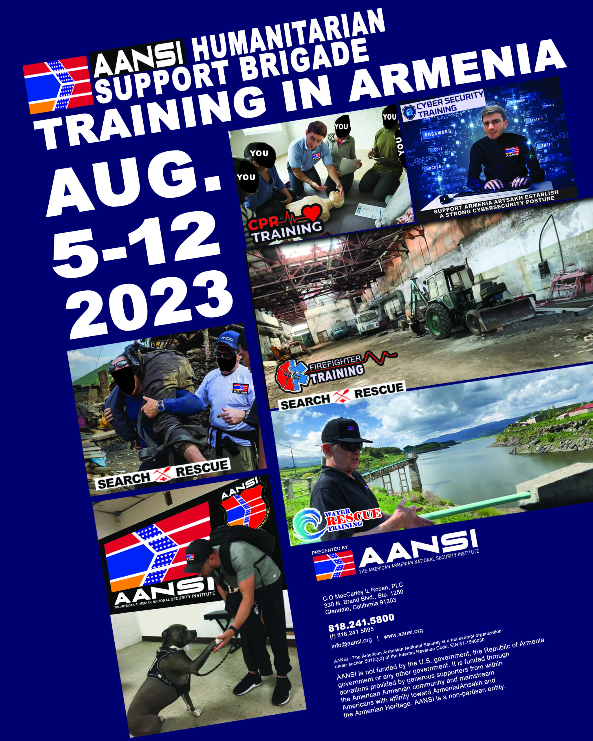 AANSI HUMANITARIAN SUPPORT BRIGADE READY TO DEPLOY TO ARMENIA FOR FIRST ...
