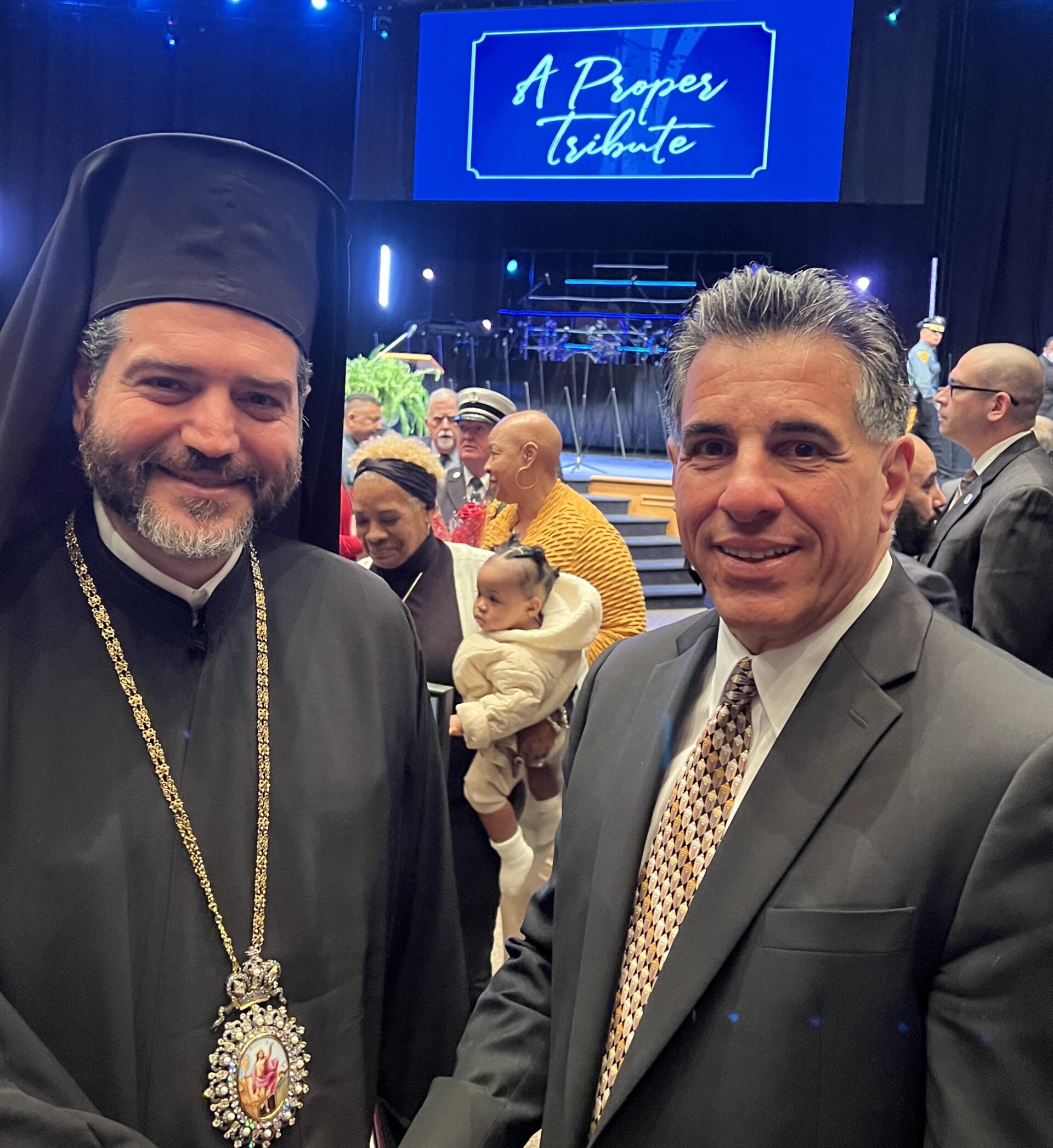 Bishop Apostolos and James Polos Honor the Memory of Fallen Public ...