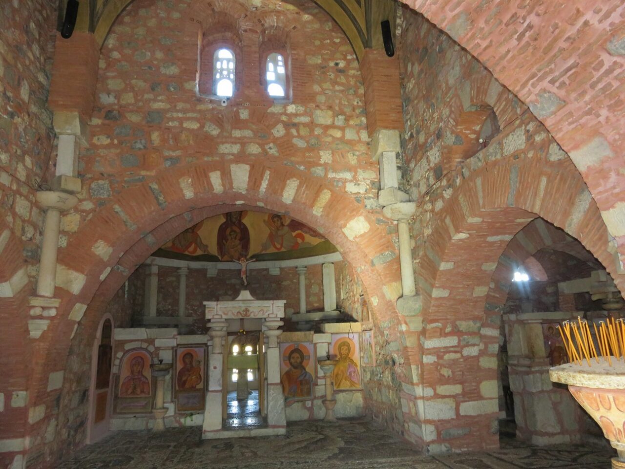 Memories of Greece: Architect Papatheodorou Byzantine Agia Fotini Church