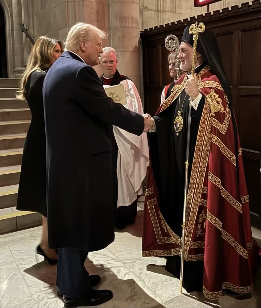 Archbishop Elpidophoros Joins 60th Presidential Inauguration, Honors ...