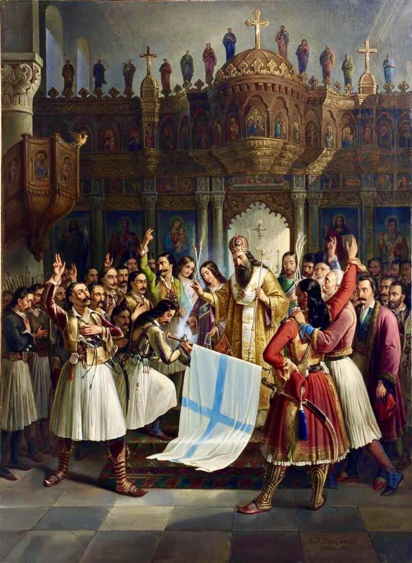 204th l Anniversary of the 25th of March, 1821 Greek Independence Day