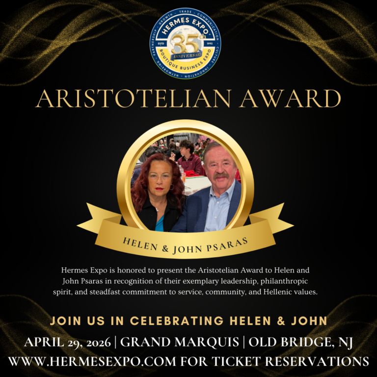 Helen and John Psaras to Receive Aristotelian Award at 35th Anniversary ...